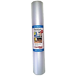 Contact Premium Non-Adhesive Shelf Liner 15 Ft. - Bundle (4 Rolls, 60 ft Total)