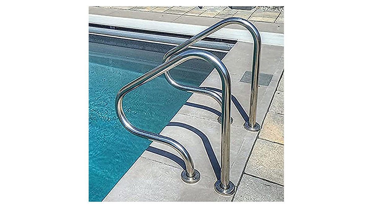 BTZHY Swimming Pool Handrails Easy-to-Install Handrails 304 Stainless ...
