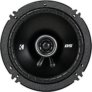 KICKER 43DSC6504 6-1/2" DS Series Front and Rear Door Factory Speaker Replacement Kit with Speaker Harness and Mounting Adapters for Ford Fusion 2013-2020