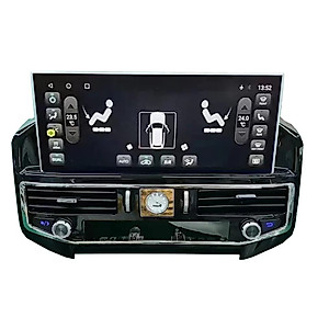 12.3” Android Car Radio Navigation Multimedia Auto Head Unit Monitor with Clock, for Land Cruiser LC200 2008-2015 Original car with Screen Version