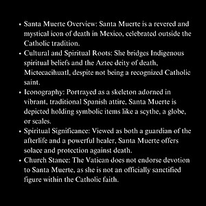 HEALING ATLAS - Holy Death Black Candle in Glass for Rituals and Meditation - Candle for Witchcraft Spells - Velas Negras para Rituales - Black Candles - (Santa Muerte, Black, Pack of 1)
