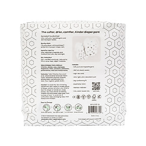 Parasol Clear+Dry™ Diaper Pants | Natural Training Diaper | Pure Ingredients, Water Based Ink, Non-Woven Fabric with Dermatest Excellent Seal | Rash Protection Diaper Set, Size 5 (26+ lbs.) 24 Count