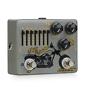 Caline DCP-04 EASYDRIVER Distortion EQ Effect Pedal Dual Guitar Pedal