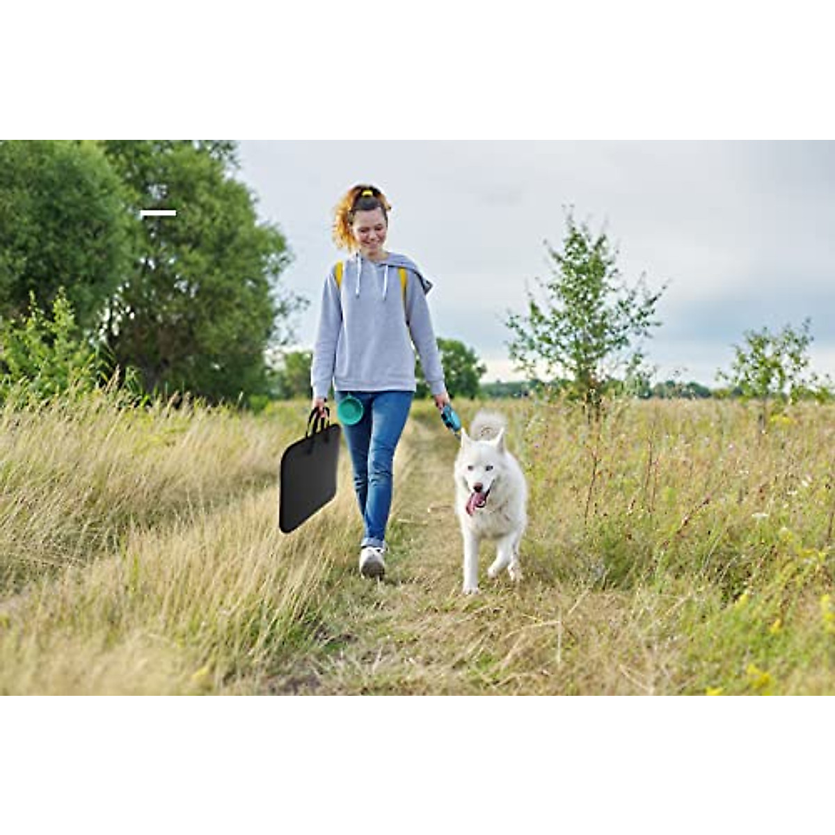 Ruff 'n Ruffus Portable Foldable Pet Playpen + Free Carrying Case + Free Travel Bowl | Available in 3 Sizes Indoor/Outdoor Water-Resistant Removable Shade Cover