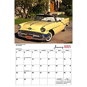 Cars of the Fab 50s 2023 Calendar