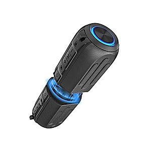inFinesse MAGBOOM 2.0 Magnetic Bluetooth Speaker, 30W Dual Speakers, 360° Surround Sound, Bluetooth 5.0, Microphone, Portable Wireless Speakers for Home, Outdoor, Travel