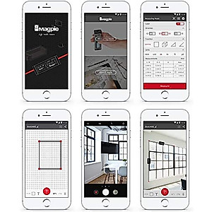 Magpie Bundle: VH-80 Dual Laser Distance Meter and 2 Professional Magnetic Laser Target Plates