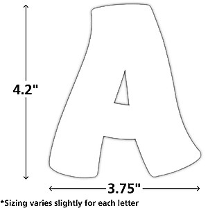 Teacher Created Resources White Fantastic 4" Letters Combo Pack (TCR5819)