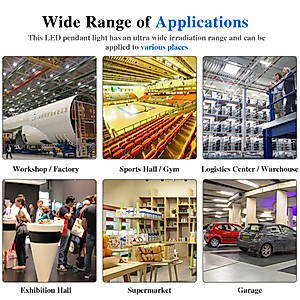 REEXBON Garage Lights Motion Sensor LED Shop Light 120W 12000LM Ceiling Light Deformable Barn Lights High Bay Light with 4 Adjustable Panels for Garage,Warehouse,Workshop,Attic,Basement