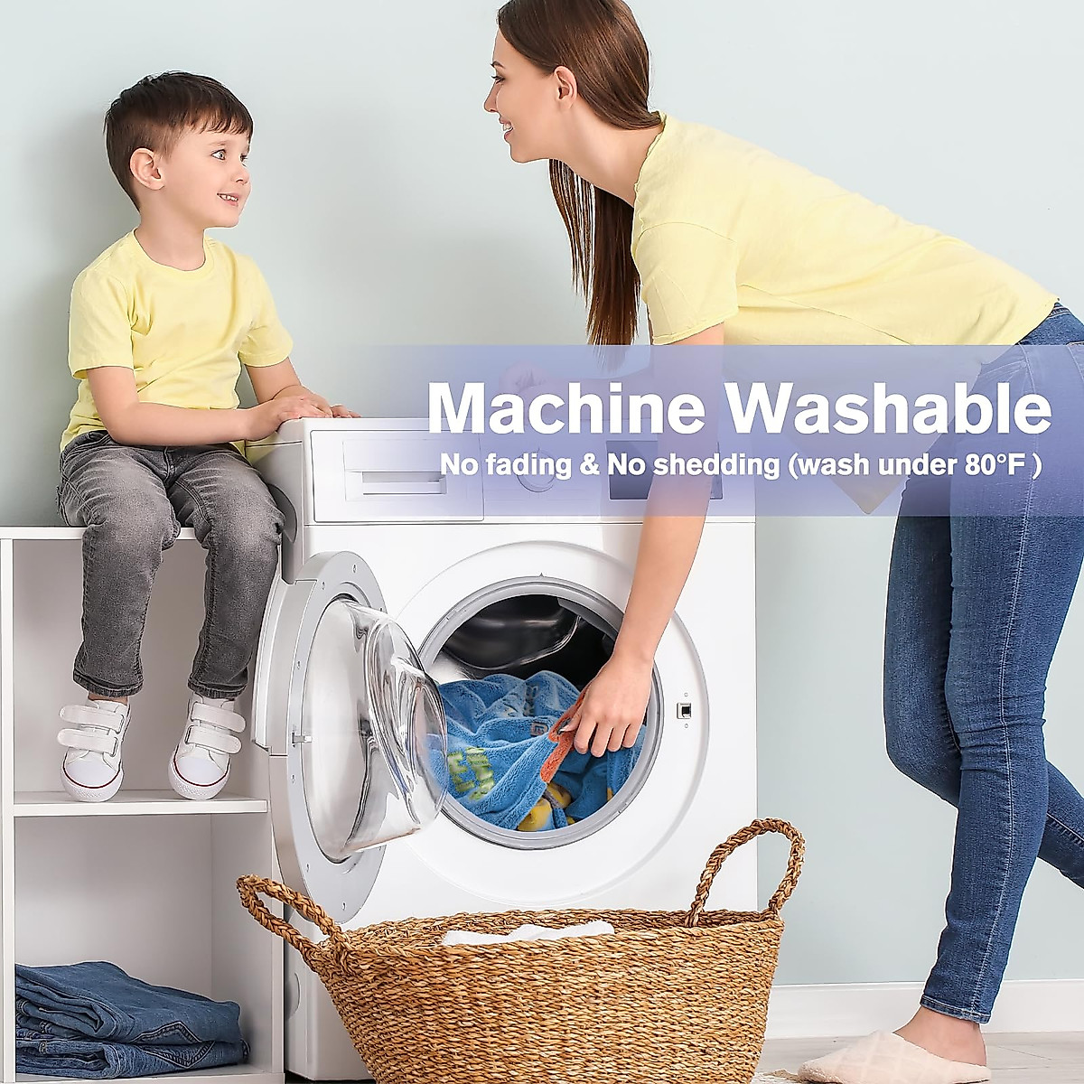 Levens Glow in The Dark Gaming Blanket for Boys - Christmas Easter Valentine's Gifts Toys for Teens, Gamer Stuff Controller Throw Decor Presents Kids Age 8 9 10 11 12 13 14 15 Year Old Boy 50"x60"