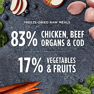 Instinct Freeze Dried Raw Meals Grain Free Dog Food, Dog Food Dry, Freeze Dried Dog Food, Raw Dog Food, Puppy Chicken Recipe, 9.5 oz