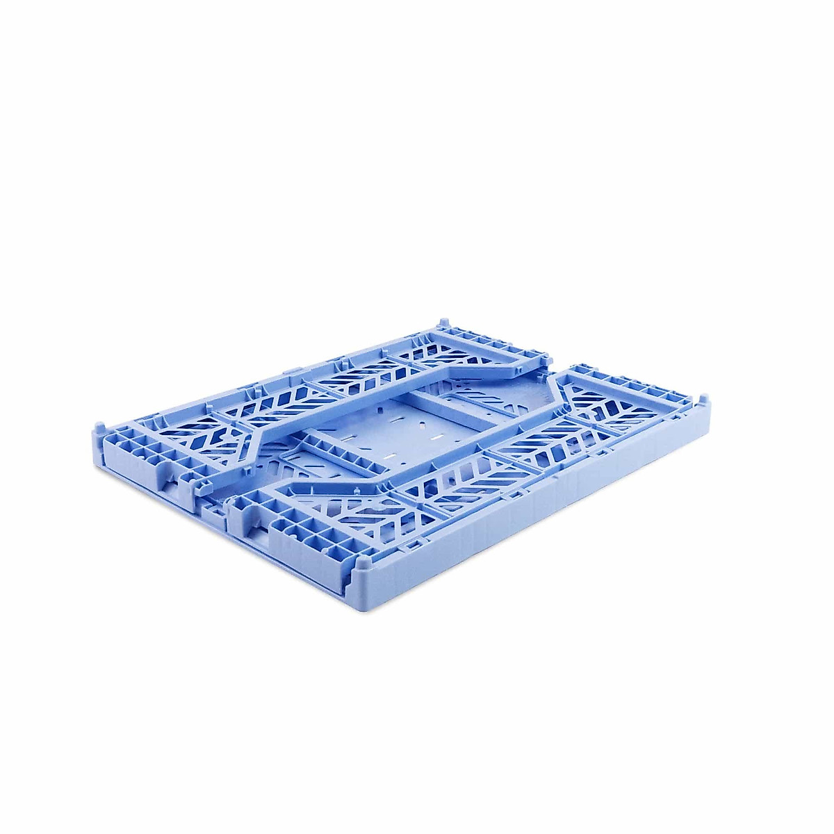 2 x AY-KASA - Midi-Box (Orange) Collapsible Storage Bin Container Basket Tote, Folding Basket Crate Container : Storage, Kitchen, Houseware Utility Basket Tote Crate