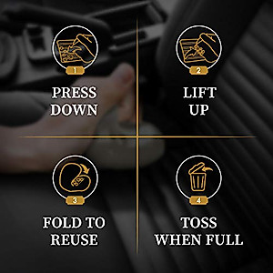 All-Surface Quick Care Detail Putty Gel by Lexol, Detailing Putty Gel for Home, Office, Car That Removes Dust, Grime, and More, 3 Oz