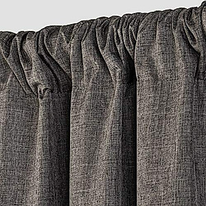 Room Essentials Lightblocking Curtain Panel Charcoal 42"x 84"