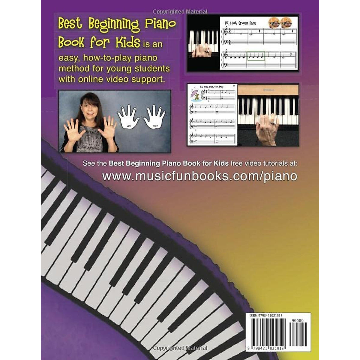 Piano Sheet Music for Kids and Adults (Volume 1): Easy and Intermediate Level Piano Solos (Piano Books by Music Fun Books)