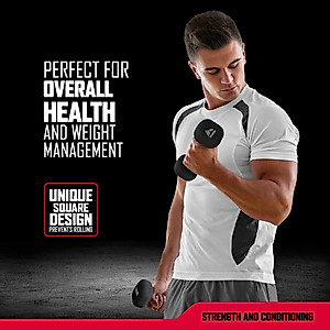 RBX | Sculpt and Tone Hand Weights – 5lb/10lb Pair