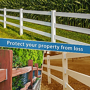 LukLoy 10 Pack 2x4 Brackets for Wood Rail, Fence Brackets Repair Kit Galvanized, Deck Railing Bracket Connectors for 2"×4"(Actually 1.5"x3.5") Wood Post, Includes 70PCS 304 Stainless Steel Screws