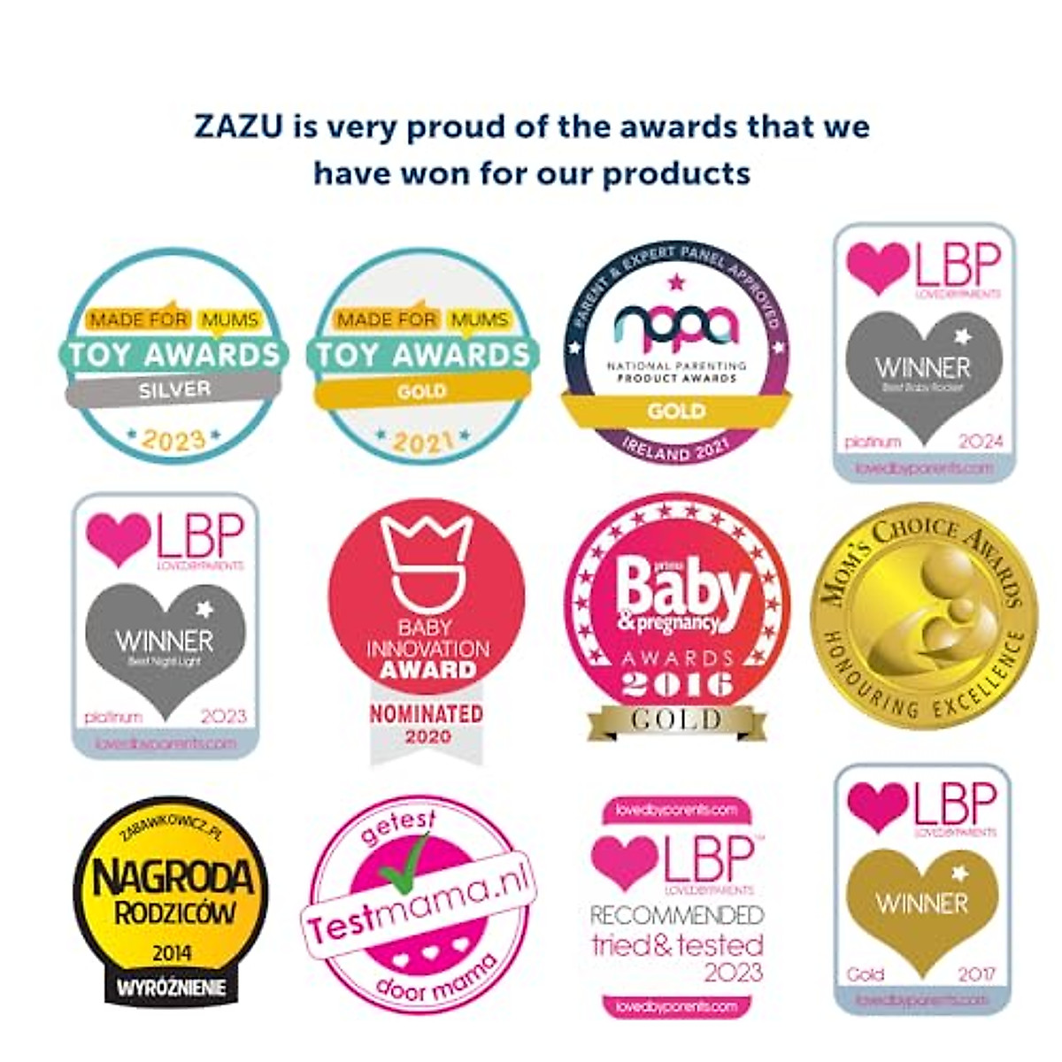 Security Baby Blanket - Plush Lovey Snuggler with Soothing Music & Sounds, Cry Sensor, Super Soft Sensory Blanket, Machine Washable, Baby Gift for Unisex Infants - Robin The Raccoon by Zazu Kids