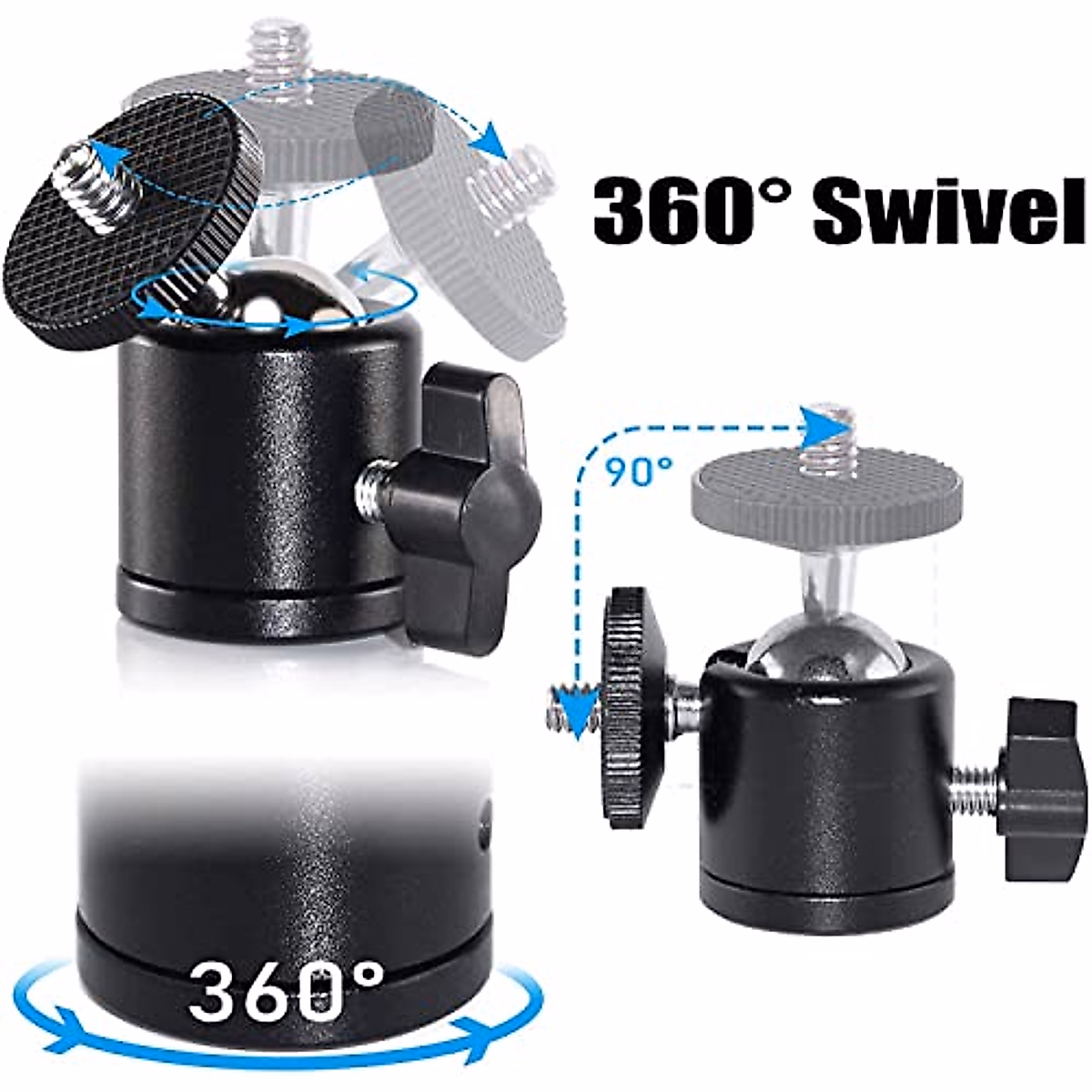 C920s Webcam Tripod Stand Compatible with Logitech C920s C930e C922 C615 C925e Brio StreamCam Webcams - 18'' Height