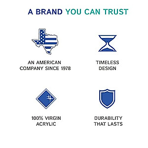 Huang Acrylic Clear Premium Rectangle Acrylic Tray with Handles 23" x 16" x 2.25" for Serving, Decor, Coffee Tables