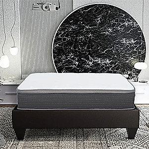 Primo International Equilibria 12in Pocketcoil Gel Memory Foam Hybrid Mattress in a Box, King