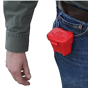 MTM Ammo Belt Pouch (Red) Small
