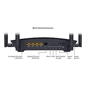 MOTOROLA AC2600 4x4 WiFi Smart Gigabit Router with Extended Range, Model MR2600 (Renewed)