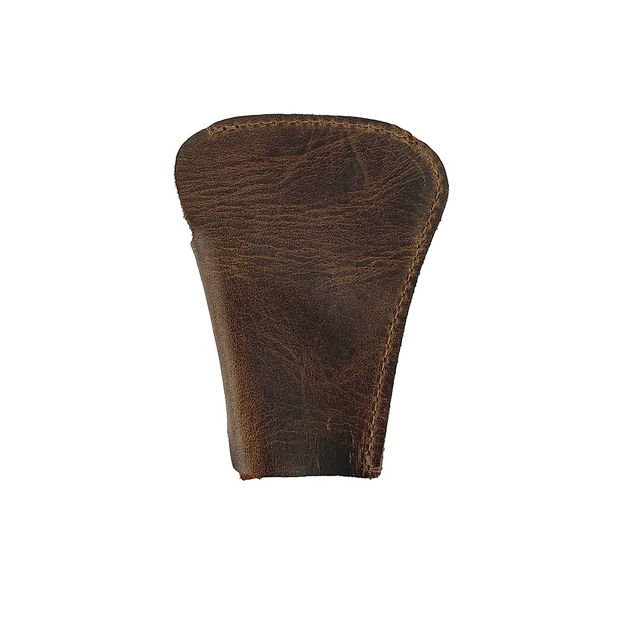 Hide & Drink, Razor Cover, Protective Case, Barber Essentials, Handmade from Full Grain Leather (Bourbon Brown)