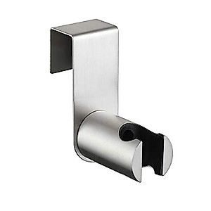 Bidet Sprayer for Toilet,Pressure Adjust Bidet Wand, Double Shut-Off Brass Valve Brushed Nickel