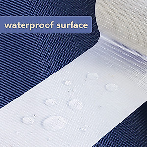 Breliter Fiberglass RV Awning Repair Tape - Repair Tape for Canvas, Tent Repair Tape for Tarp, Boat Covers, Sail, Tear Repair Patch Kit, Heavy Duty and Waterproof - 3.15 Inch Wide 50FT Long