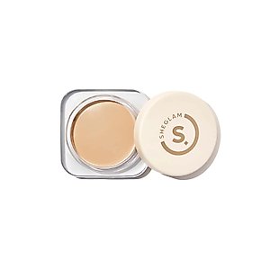 SHEGLAM Hydrating Cream Full Coverage Foundation Balm Long Lasting Concealer Face Foundation for Dry Skin - Shell