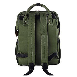 Ramhorn Diaper Bag Backpack Multifunction Waterproof Travel Back Pack for Mom Green