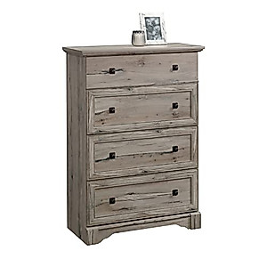 Sauder Palladia 4-Drawer Chest, Split Oak Finish