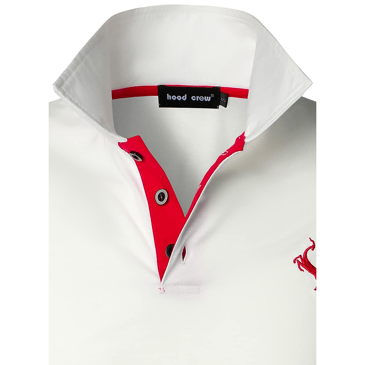 HOOD CREW Men’s Classic Polo Shirt Short Sleeve Shirts Lightweight Casual Tops Beige S