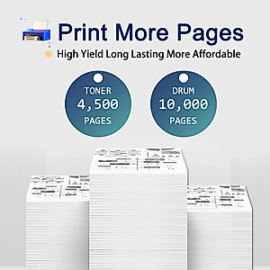 [2-Pack, 1Toner & 1Drum] MLT-D118L Toner Cartridge & MLT-R116 Drum Unit Compatible Replacement for Samsung Xpress M3015DW M3065FW M3015DW M3015XAA M3065FW M3065XAA Printer