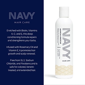 NAVY Search and Rescue Conditioner - Biotin and Vitamin Enriched Fortifying Hair Conditioner - 8 fl oz