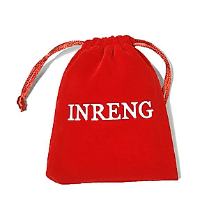 INRENG Men's Women's Stainless Steel Creative Mahjong Cuff Bangle Bracelet Lucky Mah Jong Mah-Jongg Personalized Jewelry, SSY Gold