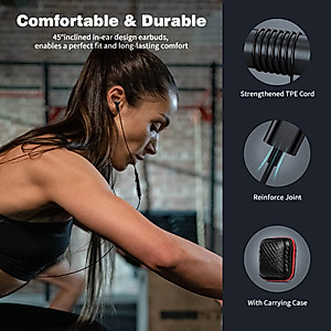 COOYA USB C Headphone Wired Earbuds for Samsung Galaxy S24 Ultra S23 FE Flip5 A55 S22 A35 HiFi Stereo Noise Canceling Type C In-Ear Headset + Mic for iPhone 15 Pro Max iPad 10 Pixel 8 7 6a OnePlus 12R