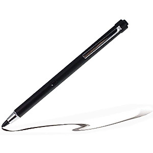 Broonel Black Rechargeable Fine Point Digital Stylus - Compatible with ASUS Chromebook Flip C214 11.6"