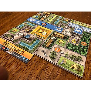 Bärenpark Board Game | Tile Placement Strategy Game | Fun Zoo Animal Themed Puzzle Game For Adults and Kids | Ages 8+ | 2-4 Players | Average Playtime 30-45 Minutes | Made by Lookout Games
