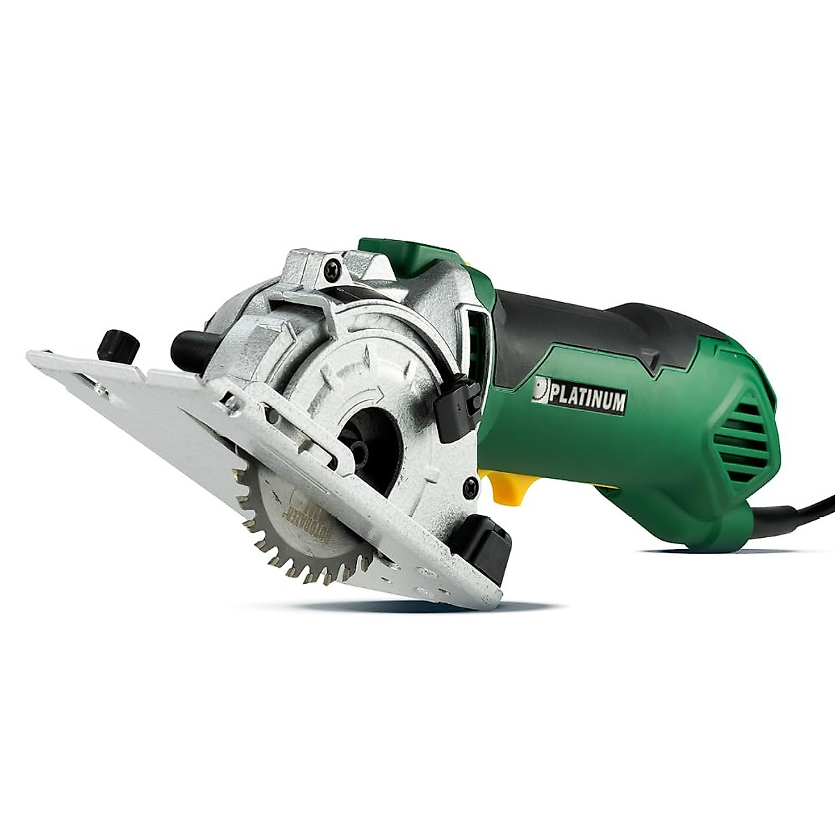 ROTORAZER SAW Platinum Compact Circular Saw Set - New Model for 2024! Extra Powerful - Deeper Cuts! Cut Drywall, Tile, Grout, Metal, Pipes, PVC, Plastic, and Copper. AS SEEN ON TV! (Green)