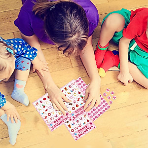 Valentine's Day Bingo Game for Kids 24 Players Valentine Party Game