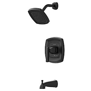 American Standard TU018508.002 Edgemere Bathtub Faucet and Shower Trim Kit with Water Saving Shower Head and Cartridge 1.8 GPM, Polished Chrome