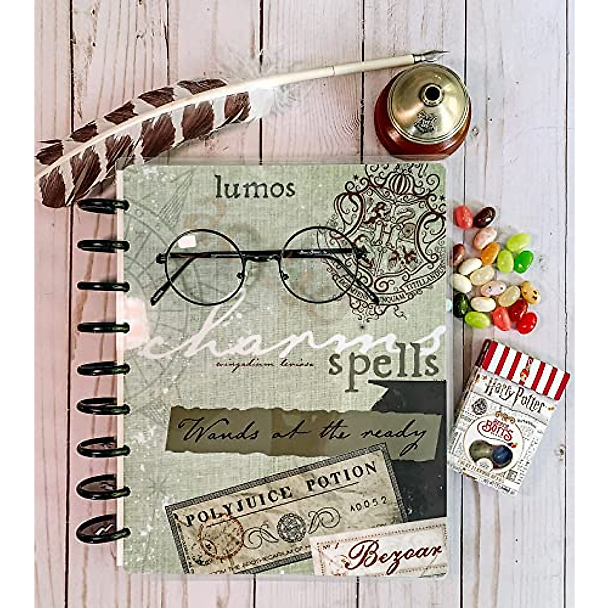 Conquest Journals Harry Potter Undated Disc Planner (Hogwarts Undated Disc Planner)