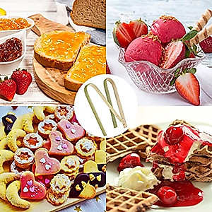 40 Pieces Mini Bamboo Disposable Tongs 4 Inch Bamboo Toast Tongs Disposable Mini Tongs Wooden Cooking Tongs for Cooking Toast Bread Pickles Tea Supplies