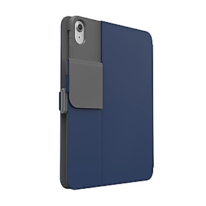 Speck Case for iPad Pro 10th Generation 10.9 Inch - Drop & Camera Protection, Slim Multi Range Stand, Apple Pencil Holder - Arcadia Navy/Moody Grey