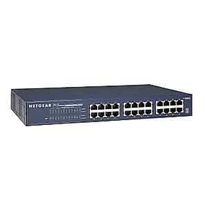Netgear JGS524NA 24-Port 101001000 Mbps Gigabit Ethernet Switch