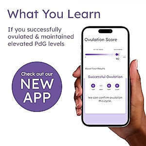 Proov PdG - Progesterone Metabolite – Test | Only FDA Cleared Test to Confirm Successful Ovulation at Home | 1 Cycle Pack | Works Great with Ovulation Tests | 5 PdG Test Strips