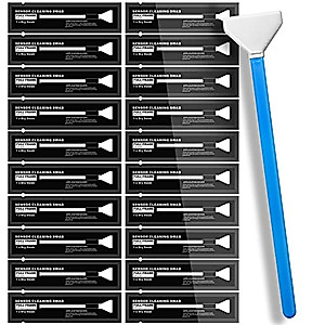 AAWipes Sensor Cleaning Swabs for Full Frame Sensor of DDR24 DSLR or SLR (20 Pack of 24mm Sensor Cleaning Swabs)