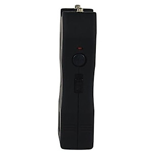 Runt 20 Million Volt Rechargeable BLACK Self Defense Hand Stun Gun with Holster